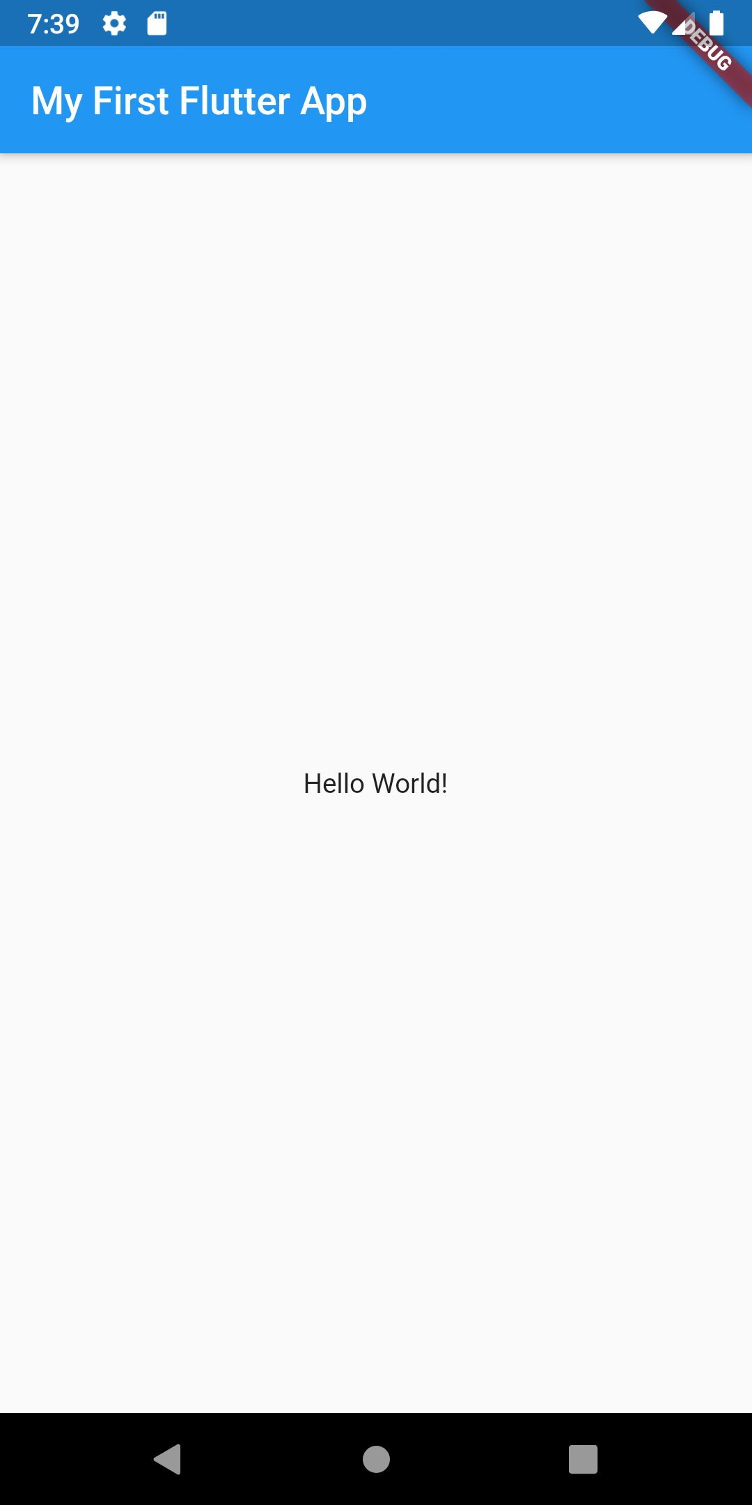 How To Create A Hello World App Using Flutter Flutter For You